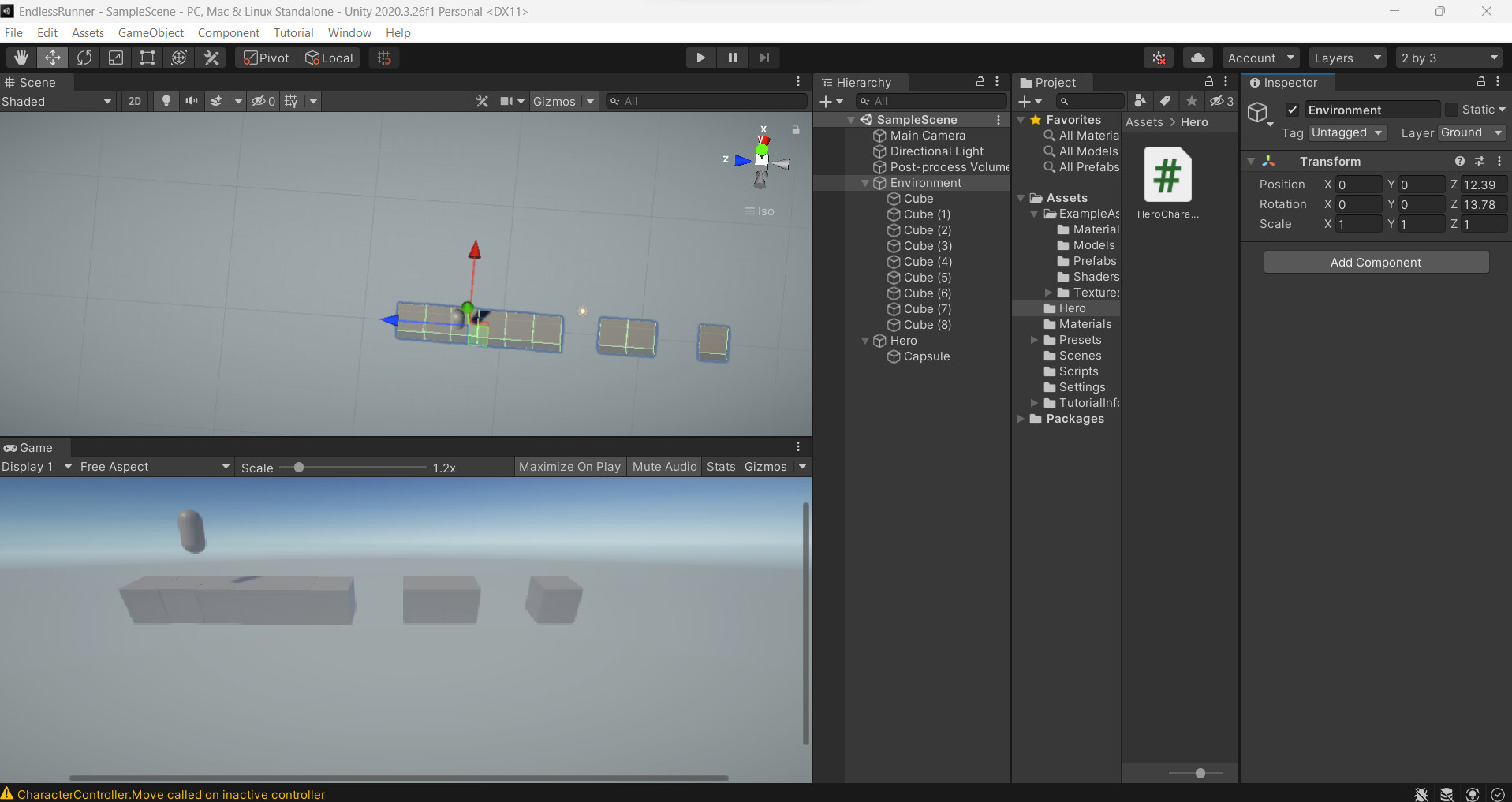Capsule moving through the Cube... - Unity Engine - Unity Discussions