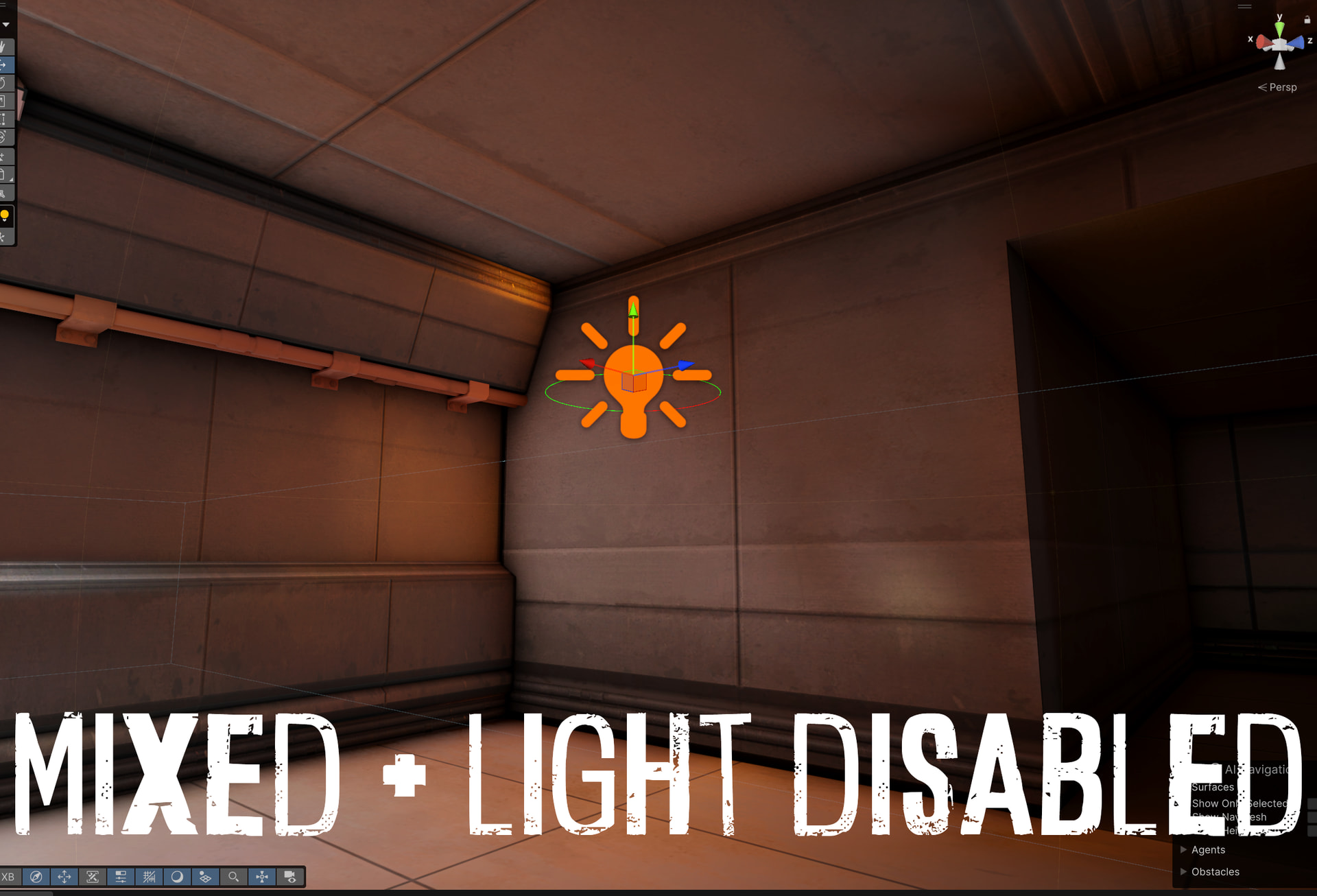 Fully baked lights not baking the "center" of the light? - Unity Engine ...