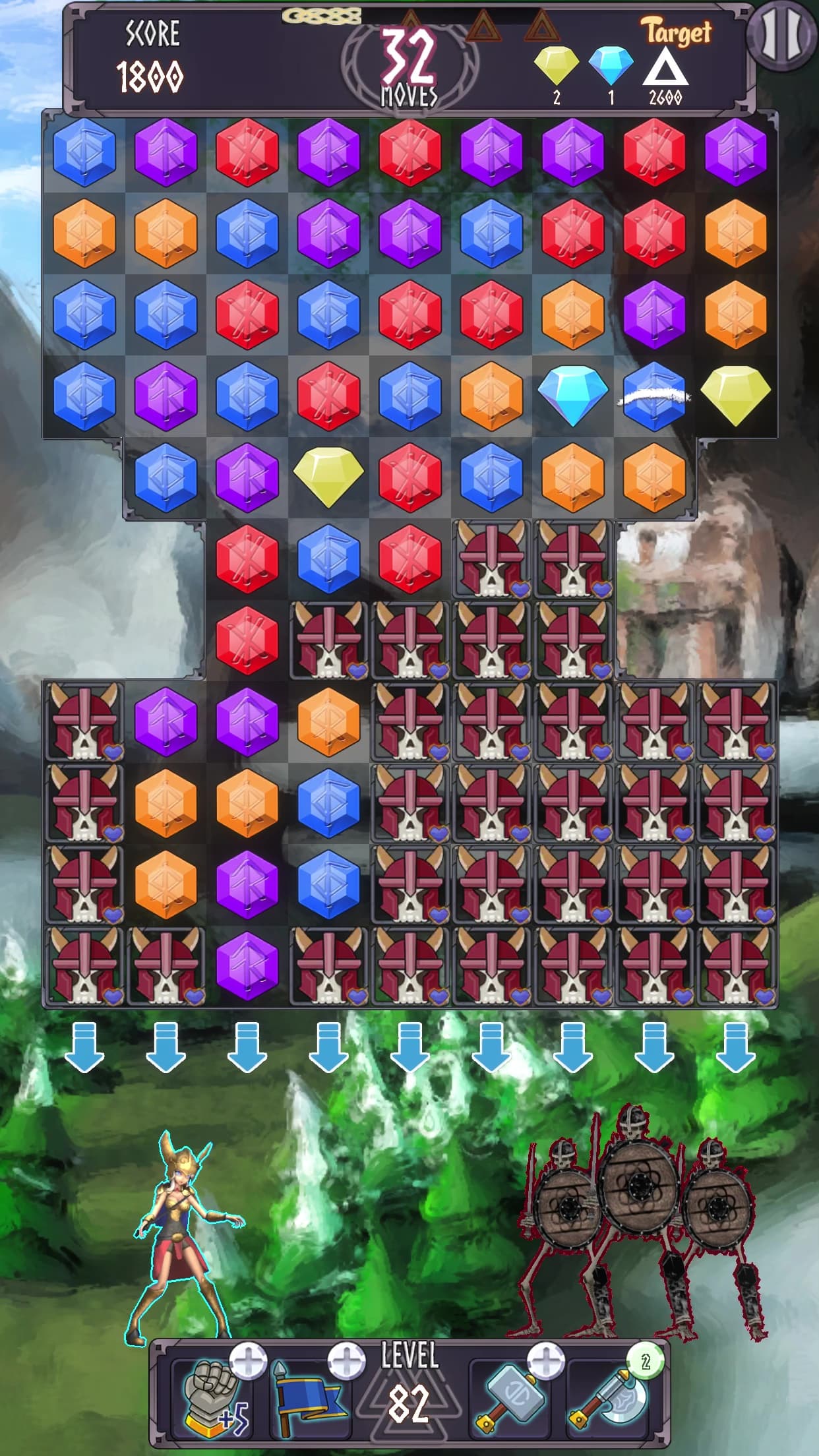 Valkyrie Match3 - Community Showcases - Unity Discussions