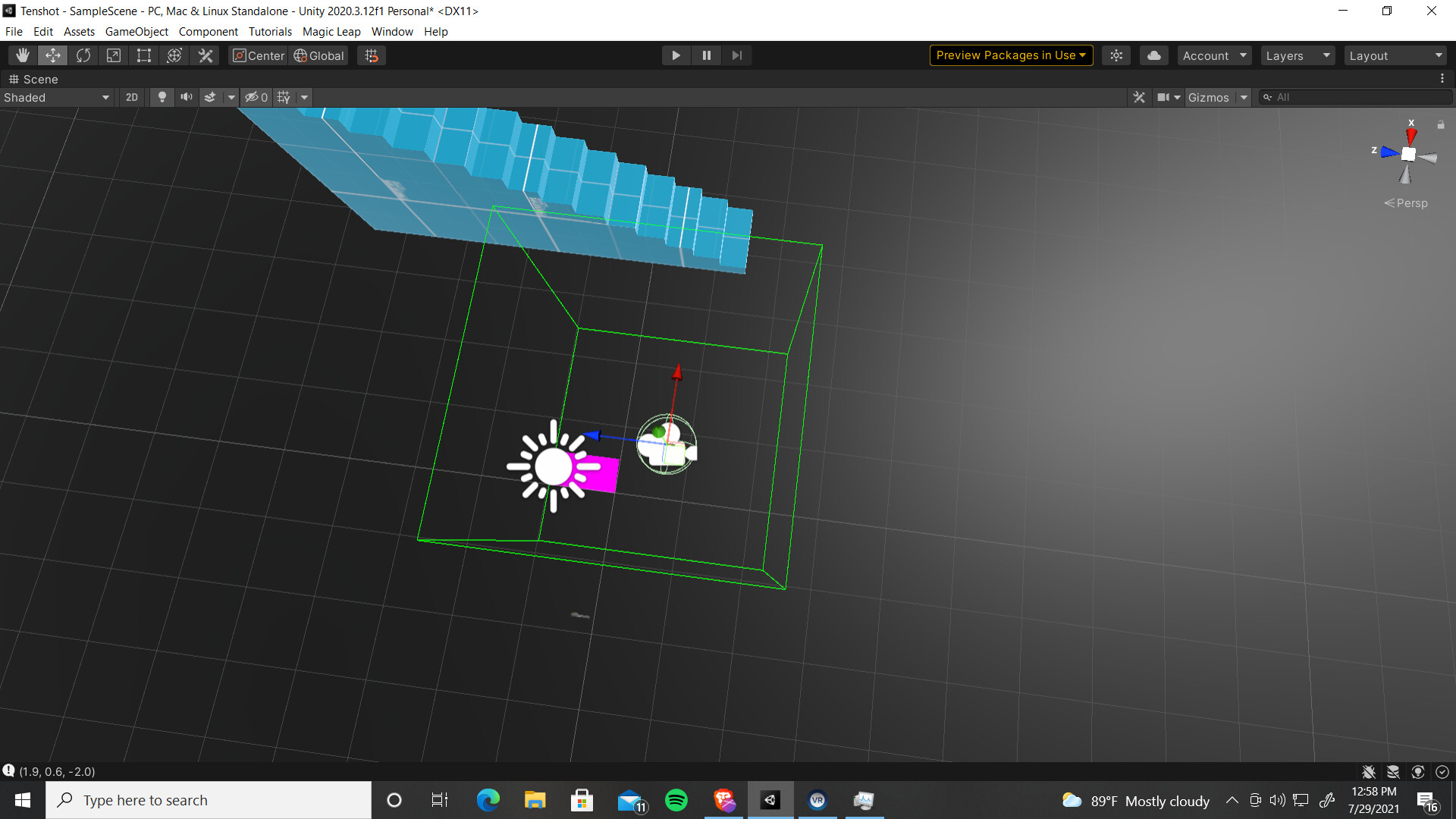 Camera And Capsule Collider Refuse To Have The Same Position Unity Engine Unity Discussions