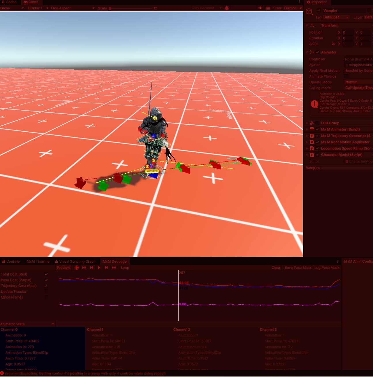 MotionMatching Strafing pose issue - Learn Content - Unity Discussions