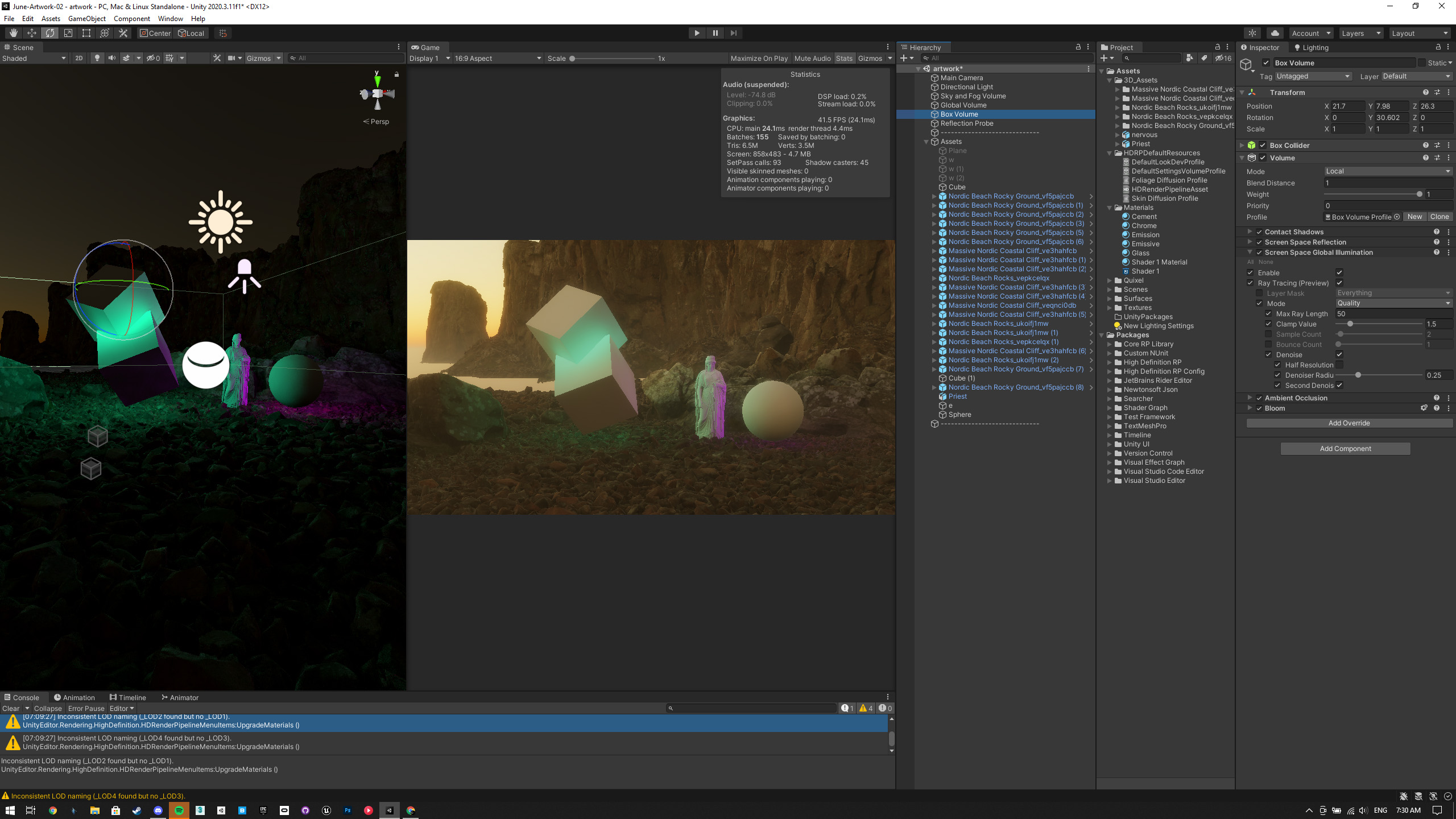 Ray Tracing GI causes Emissive material not lighting up [HDRP] - Unity Engine - Unity Discussions