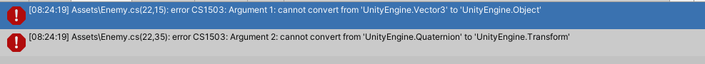 error CS1503 - Getting Started - Unity Discussions