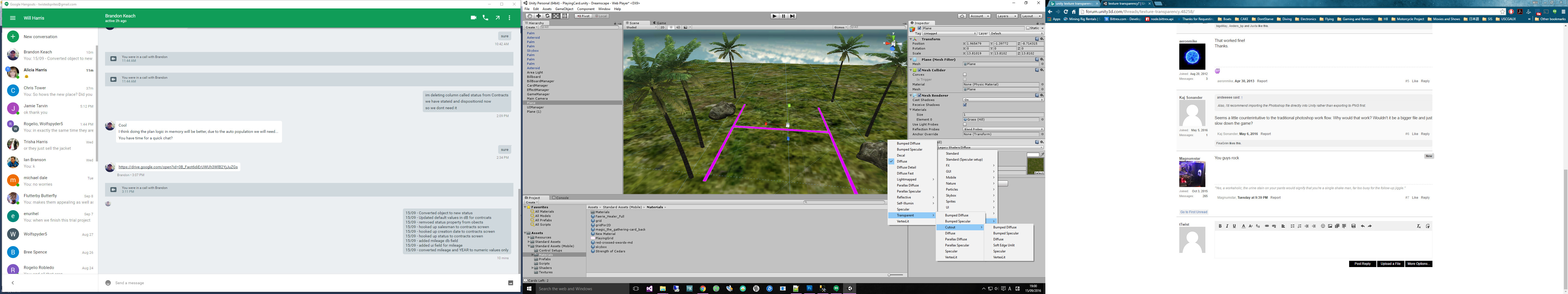 texture transparency? - Unity Engine - Unity Discussions