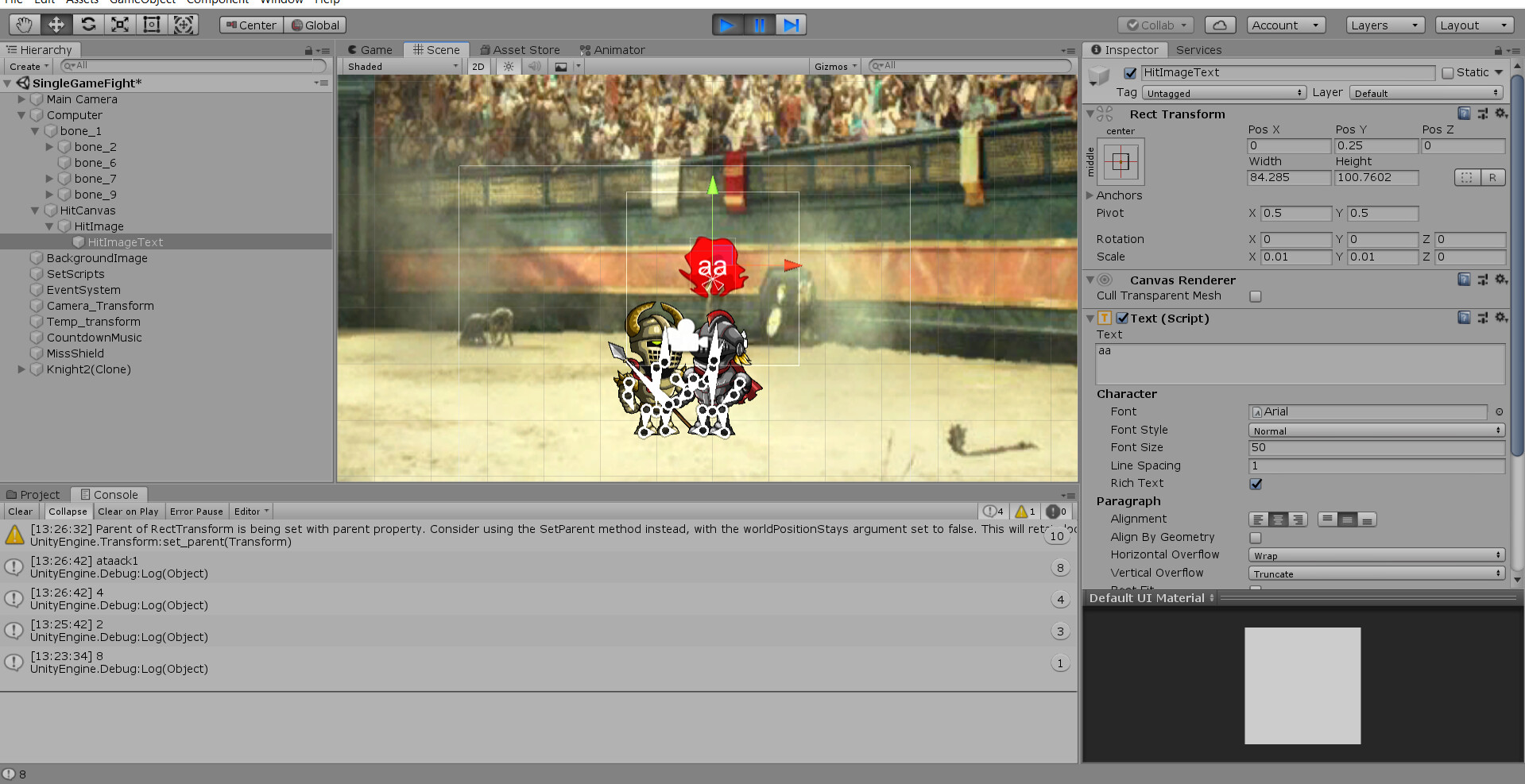 I can't see TextBox on my GameScreen - Unity Engine - Unity Discussions