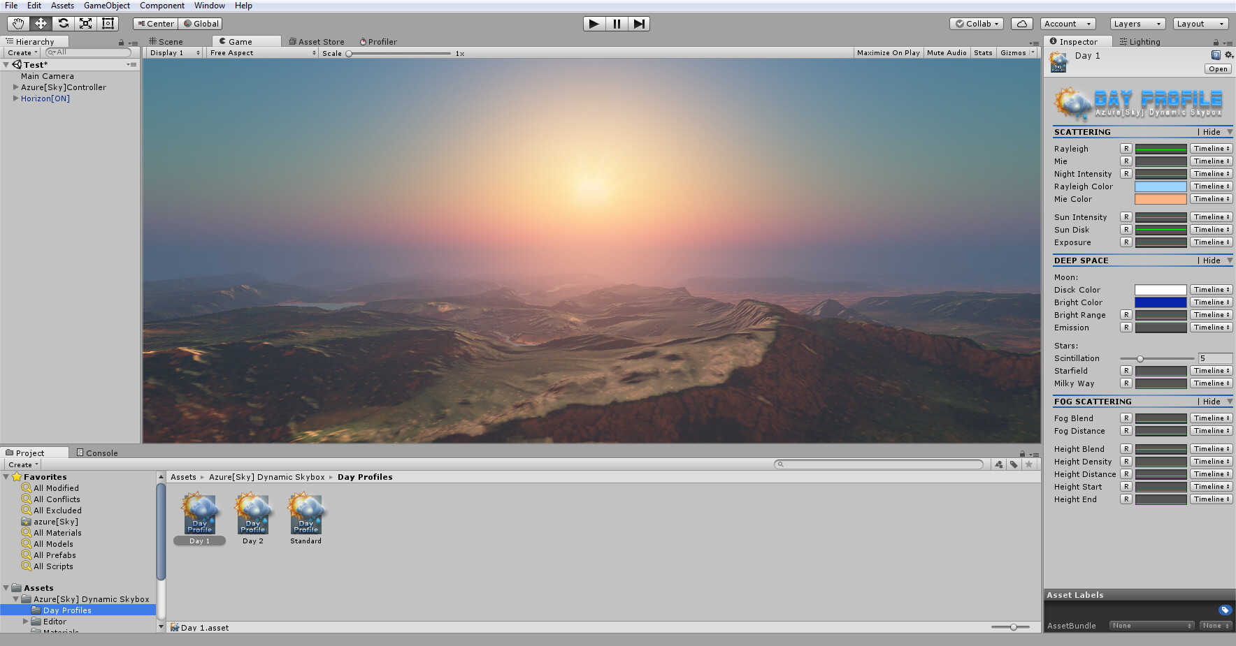 Azure[Sky] - Dynamic Skybox v8.0.4 - Page 30 - Community Showcases - Unity Discussions