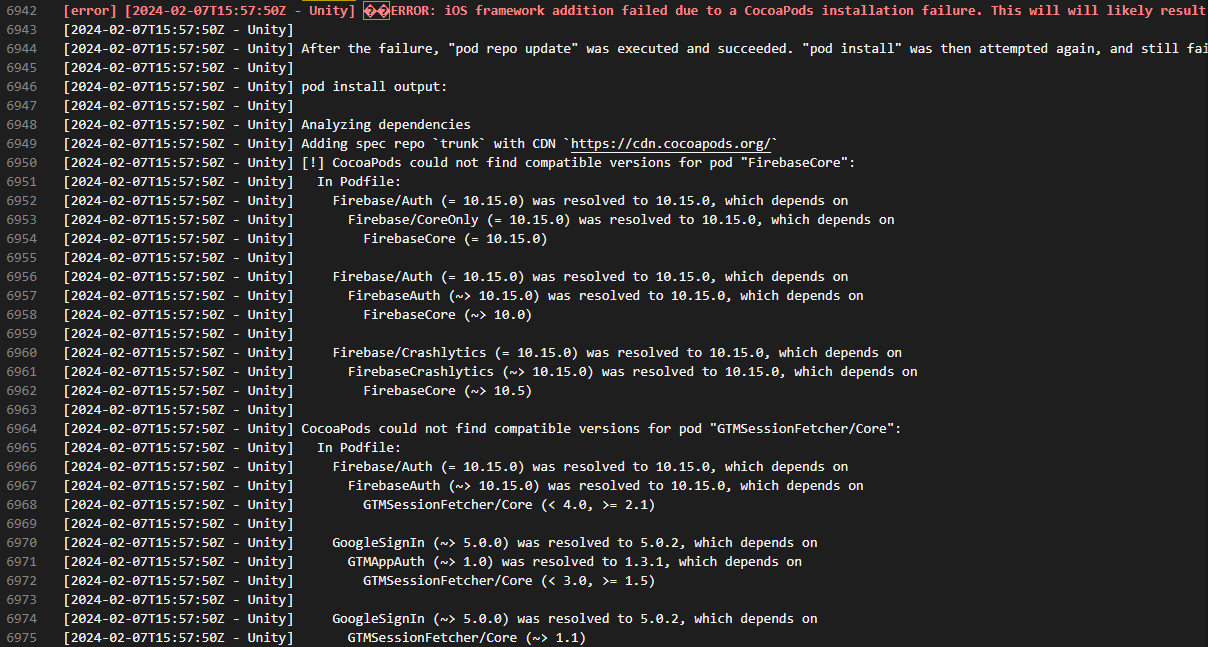 Unity Cloud Build with Cocoapods - Unity Services - Unity Discussions