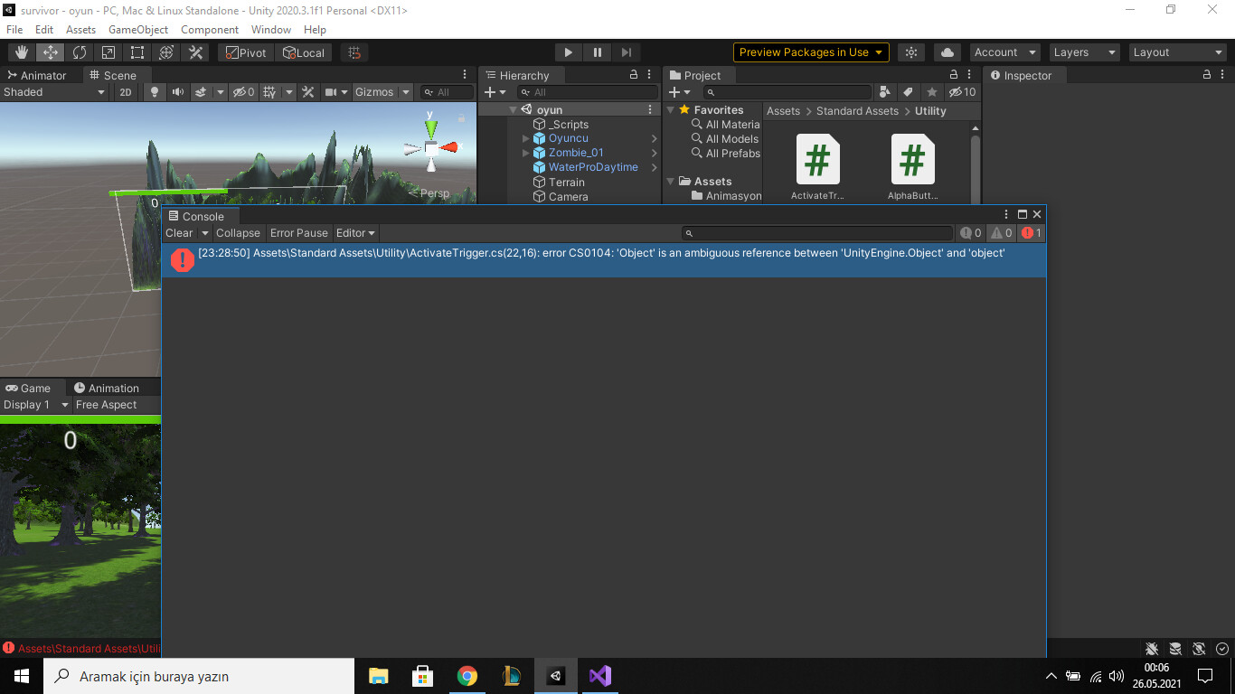 Object Is An Ambiguous Reference Between Unityengineobject And Object Unity Engine