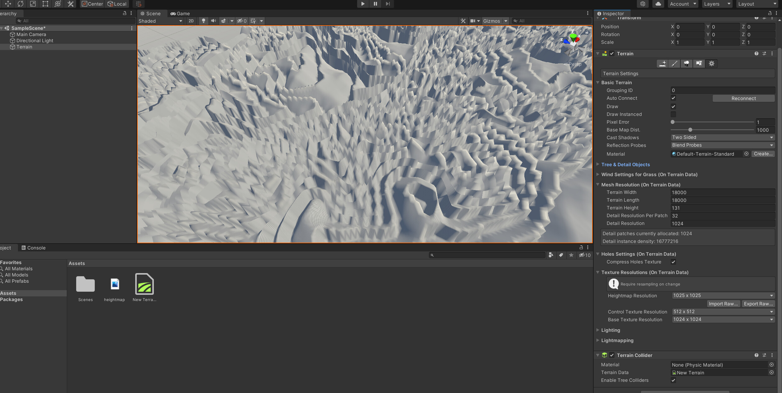 Terrain Spikes - Unity Engine - Unity Discussions