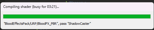 Unity 6 infinite Compiling Shader pass Unity 6 infinite Compiling Shader pass