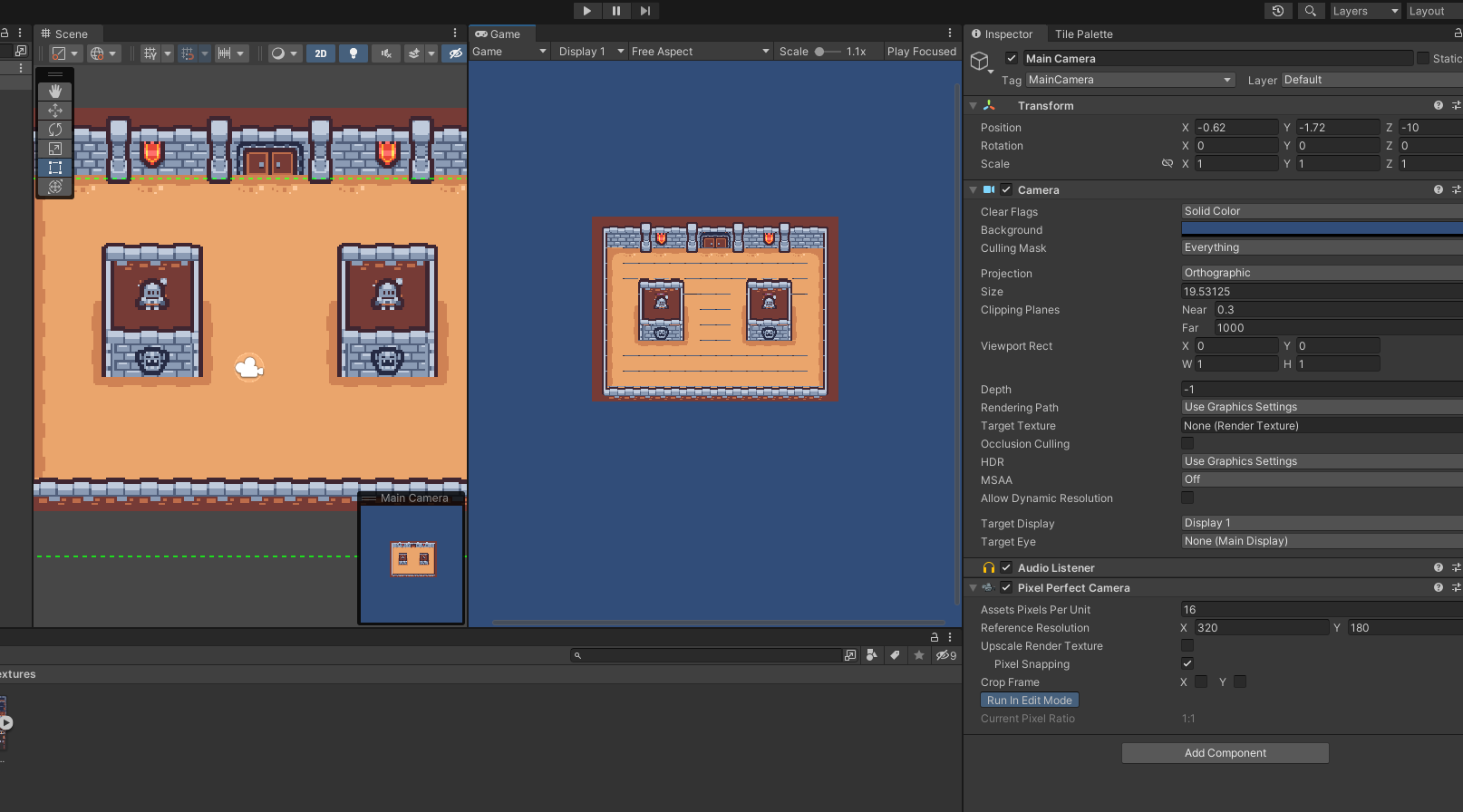 Tiles Have Little Gaps Only Through Camera Unity Engine Unity Discussions