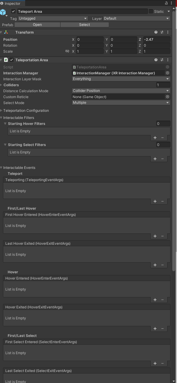 How to Teleport With Unity's XR Device Simulator? - Unity Engine - Unity Discussions