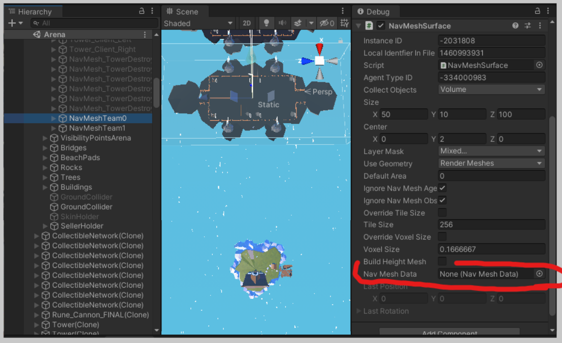 NavMeshData lossy ? NavMeshSurface reseting for prefab with it - Unity Engine - Unity Discussions