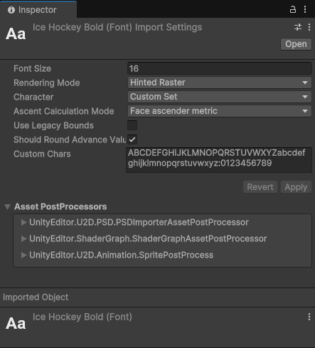 Font Asset Creator error trying to create a font and then a crash - Unity Engine - Unity Discussions
