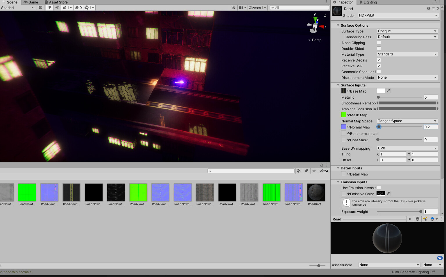 Normal Map (tangent space) Behaving in a Weird Manner (HDRP) - Unity Engine - Unity Discussions