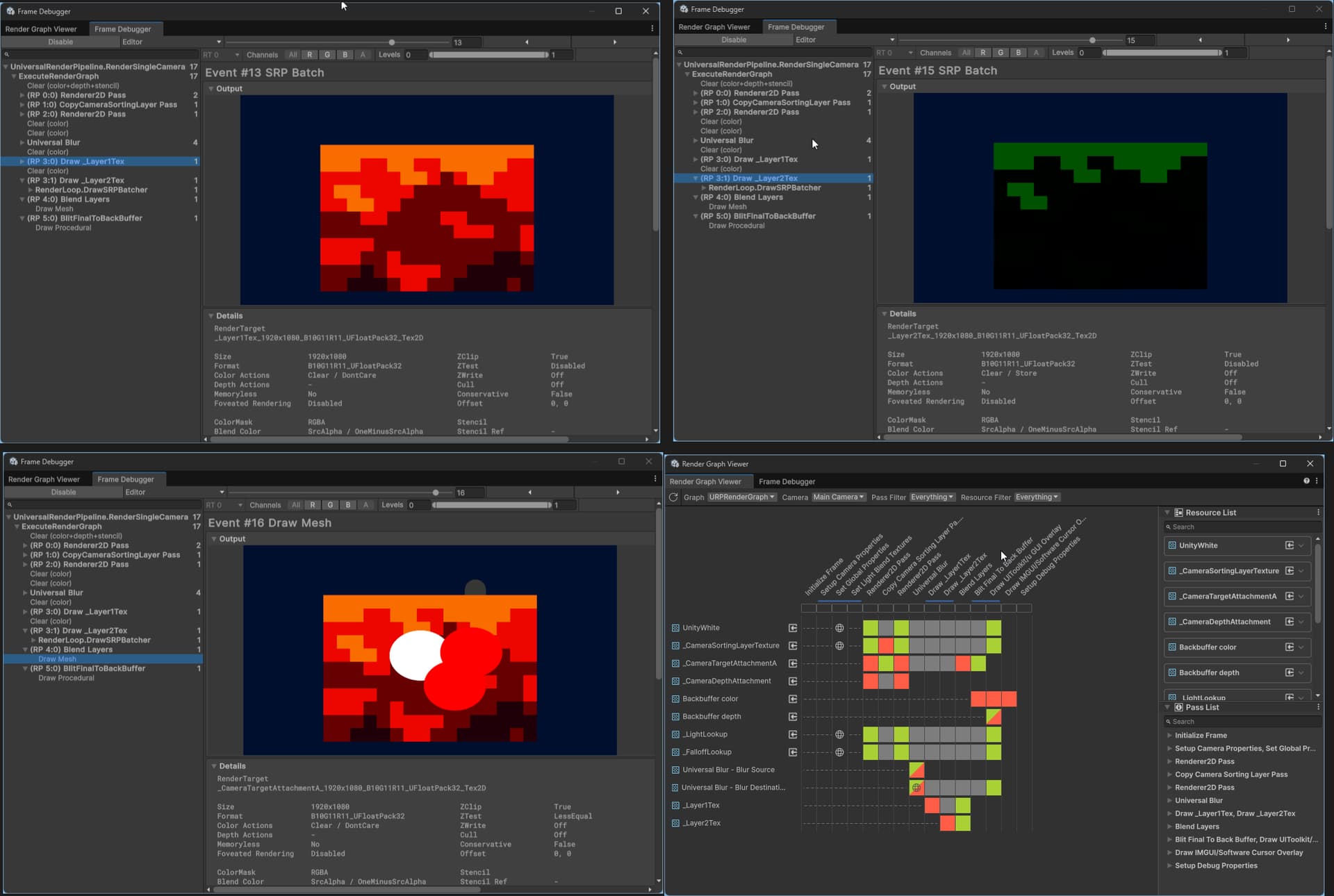 URP RenderGraph Custom masking system not working - Unity Engine ...