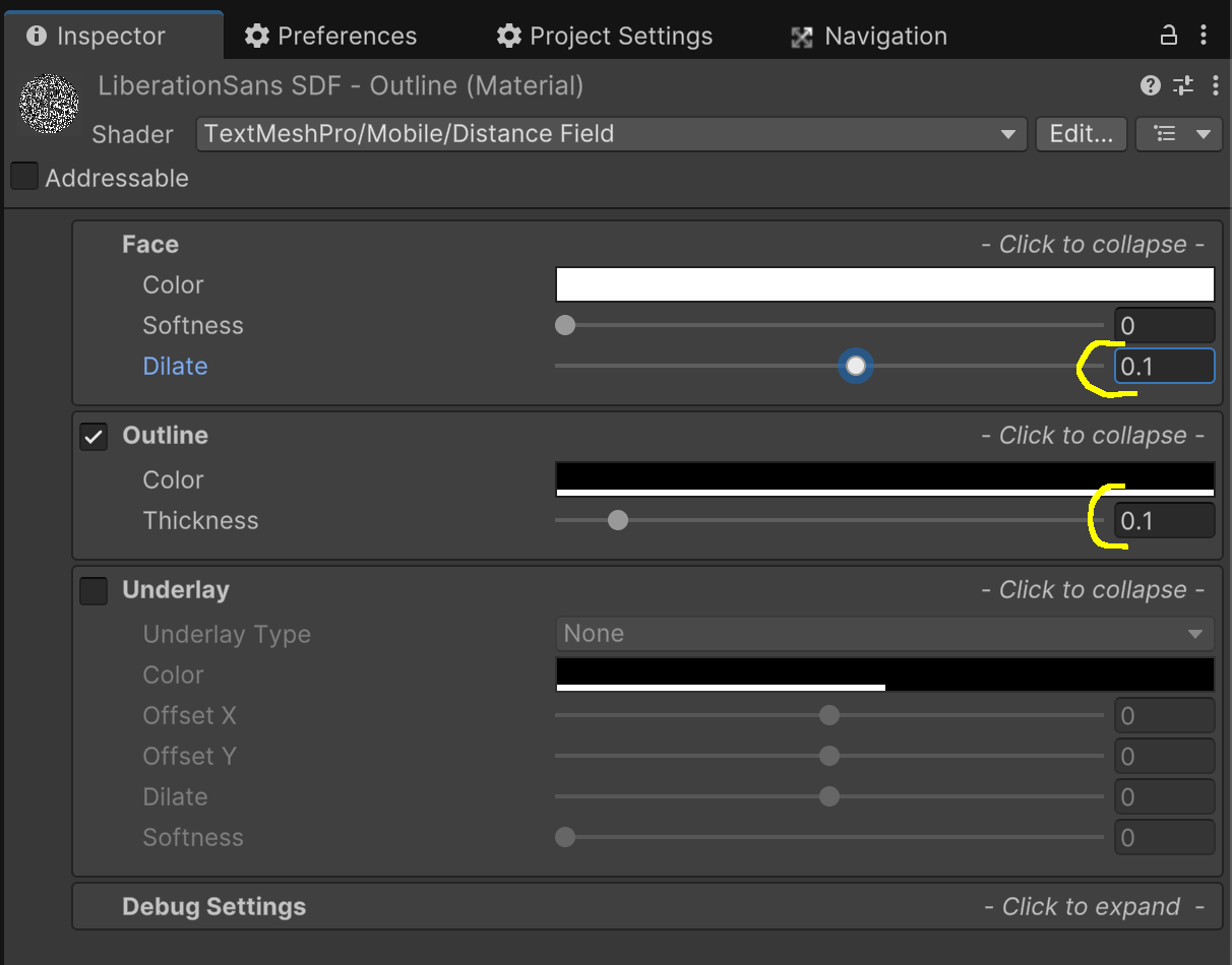 How To Create A Proper Outline For Textmeshpro Ui Text Unity Engine 2711