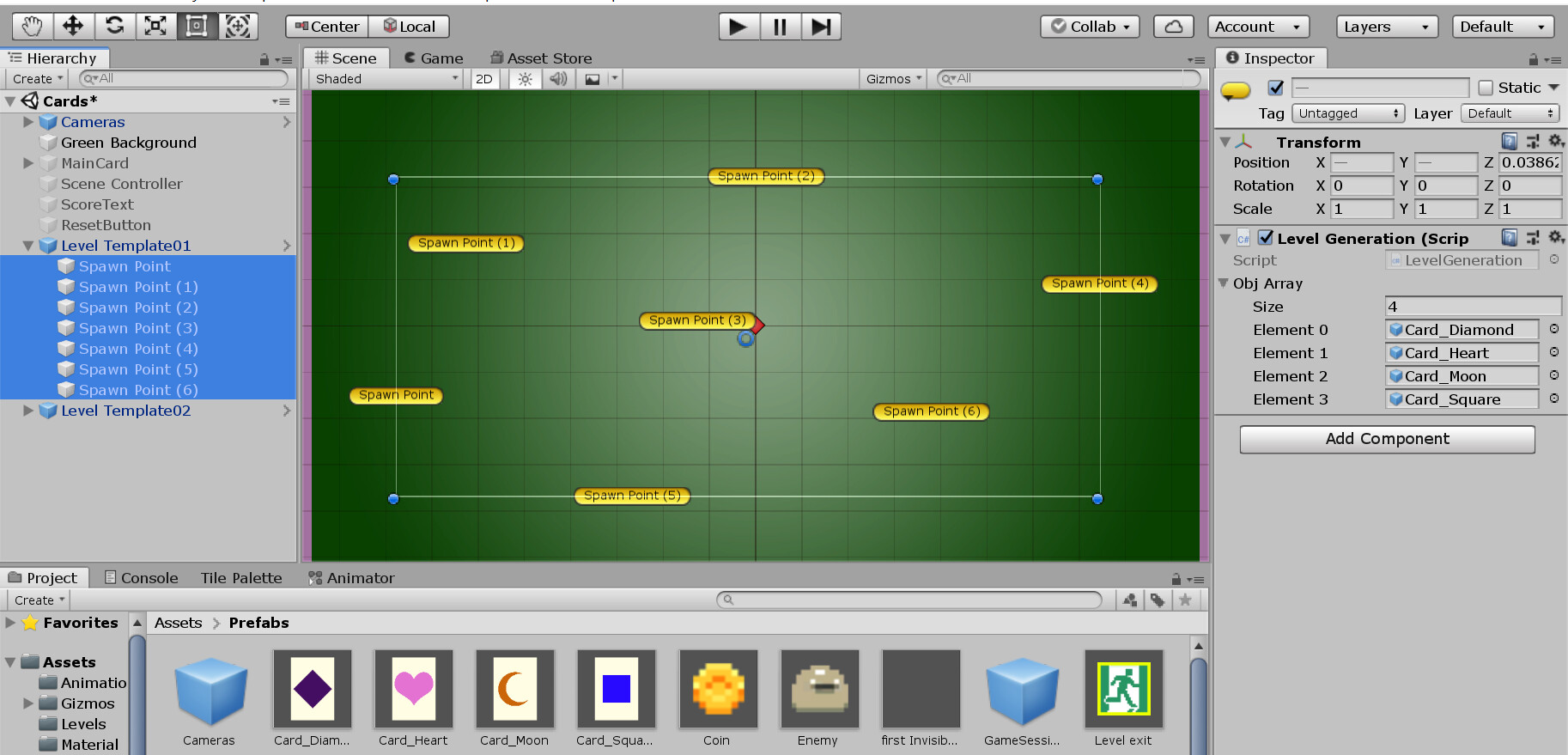 How to generate prefabs of the random map one by one - Unity Engine - Unity Discussions