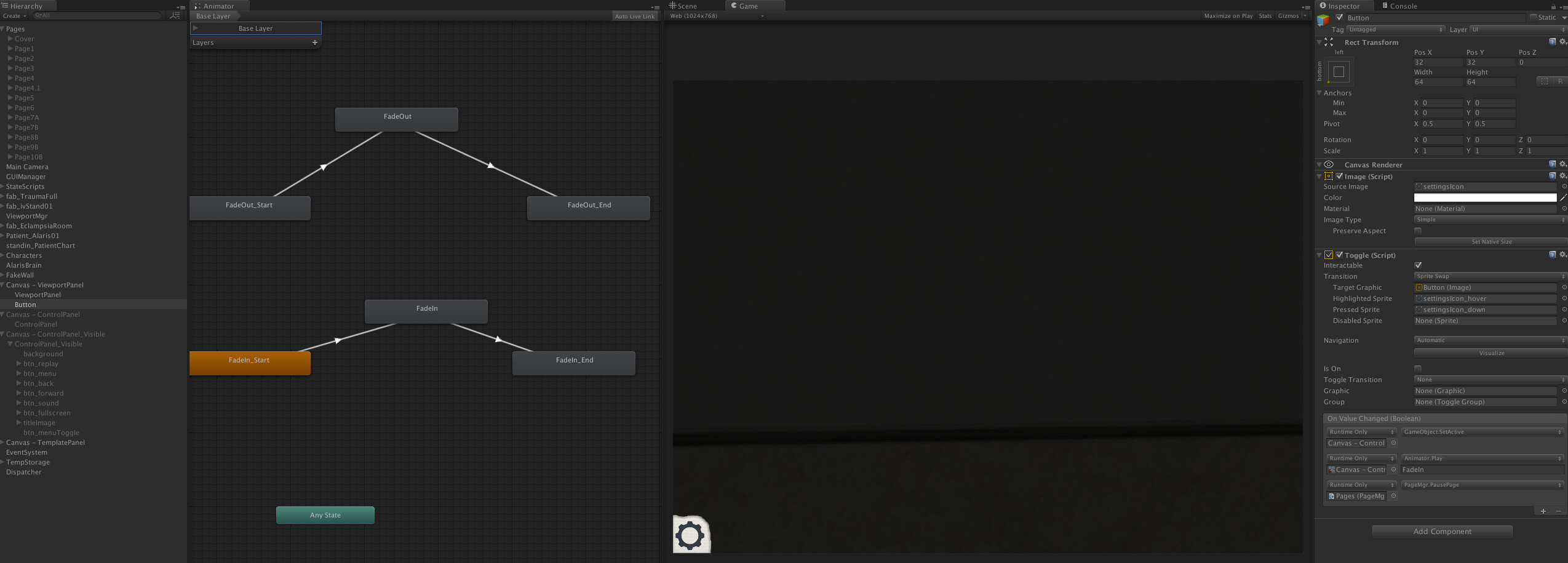 Help with OnClick Events and Animator - Unity Engine - Unity Discussions