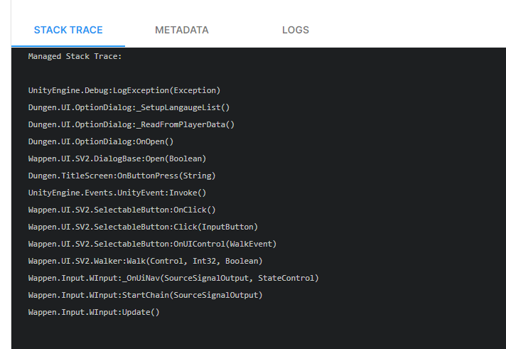 Trick to get script line number in Release Build (Win/Mono backend ... Trick to get script line number in Release Build (Win/Mono backend ...