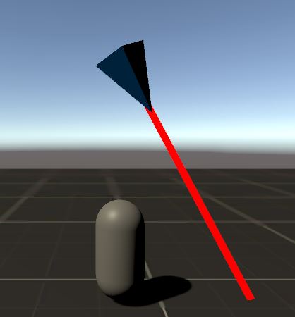 How to detect if a target is directly under an object and clamp the X look rotation - Unity ...