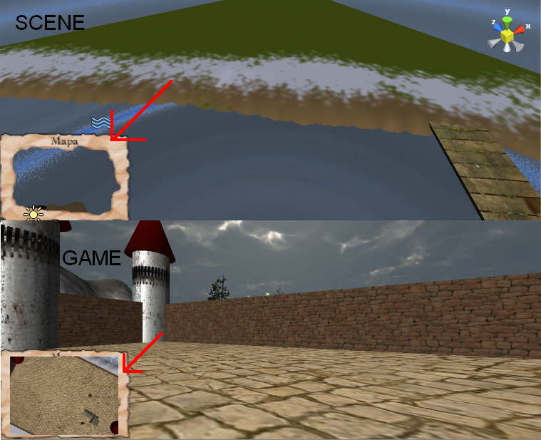 Mini map (camera) and GUI texture - Unity Engine - Unity Discussions