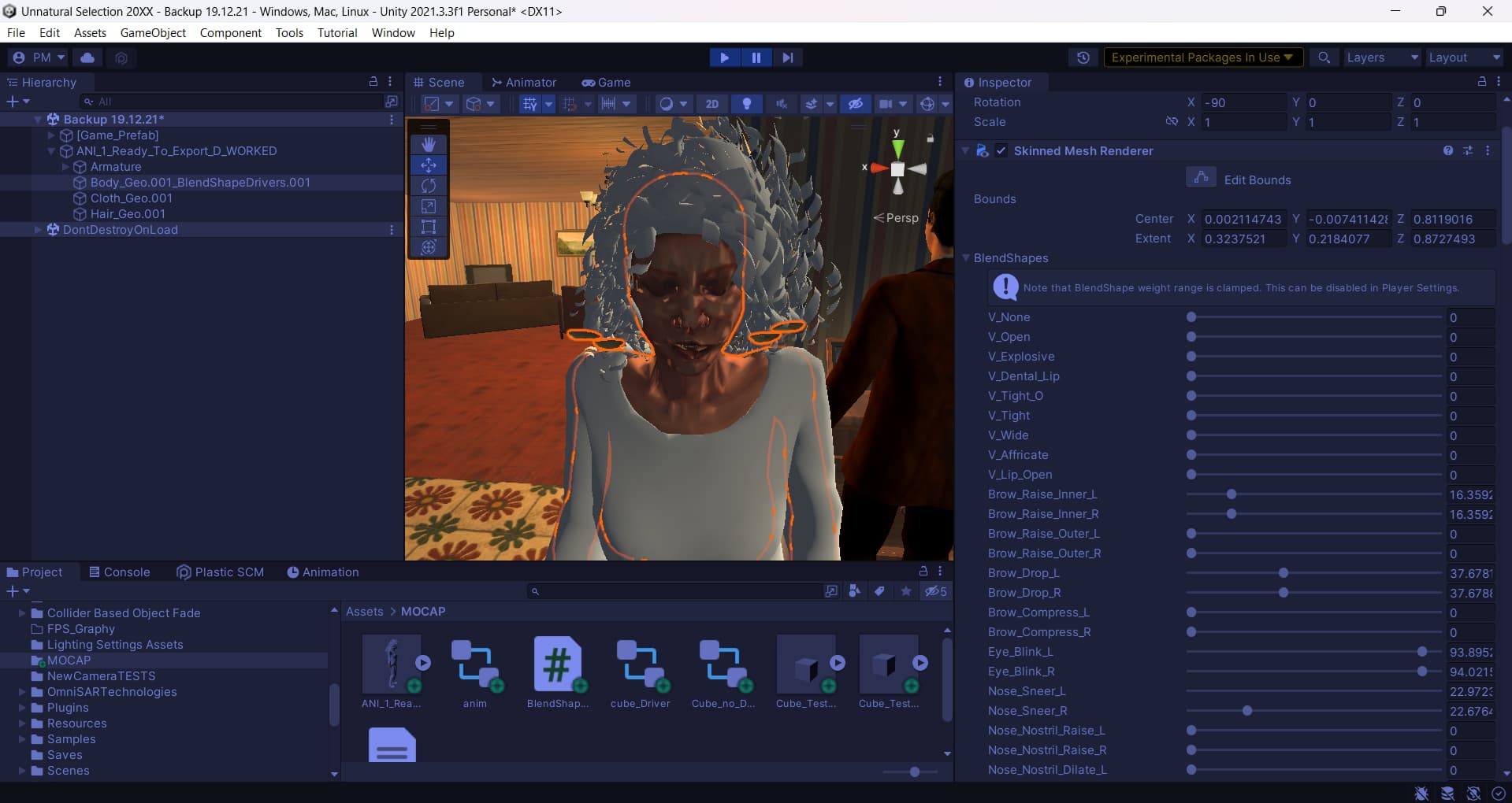 How Can I properly import the Blendshapes/shapekeys made on blender to unity game? - Unity ...