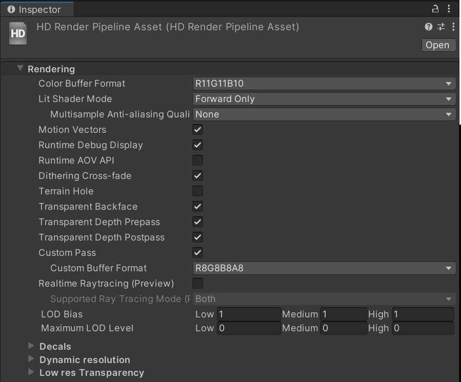 HDRP: how to render vfx on 1 culling mask layer to a render texture?? (Without camera stacking ...