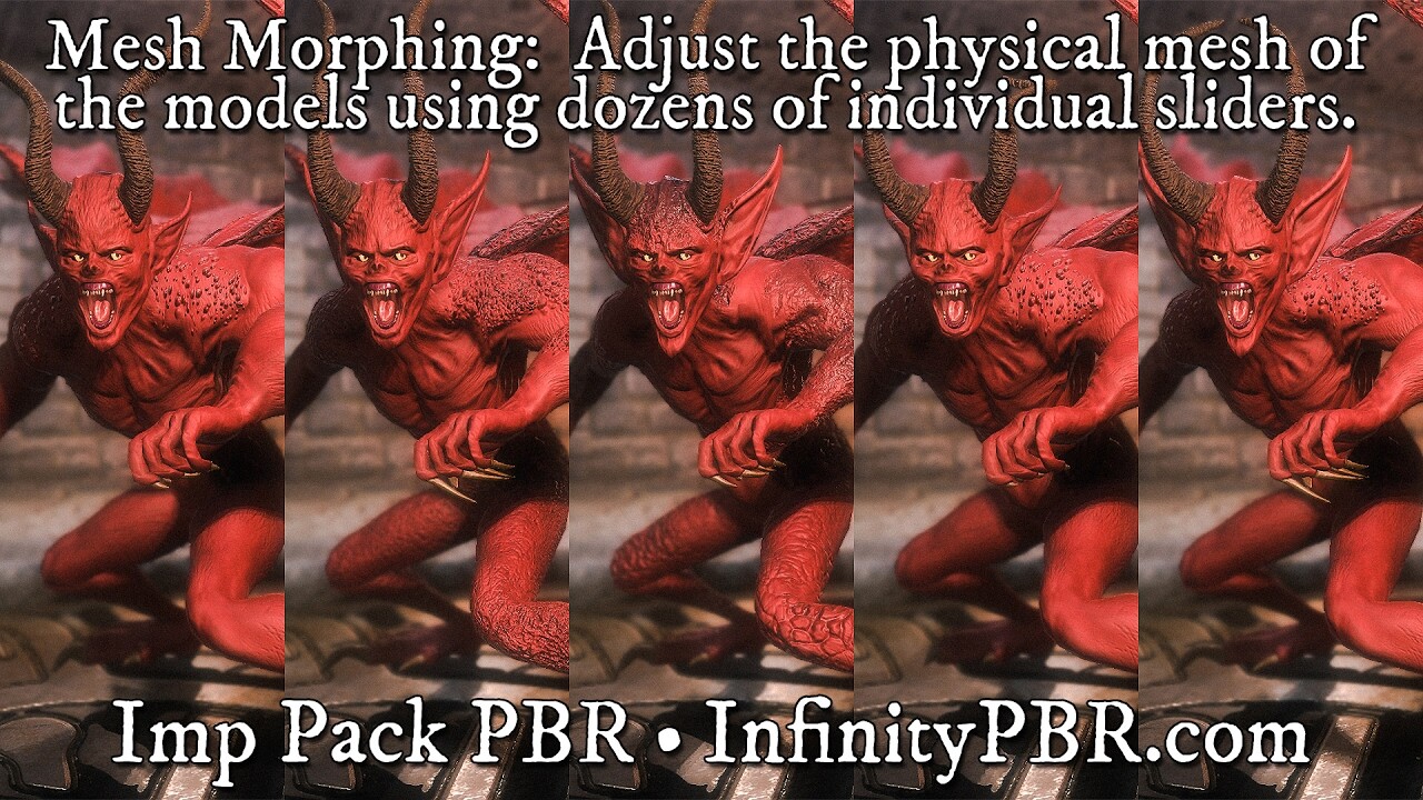 [InfinityPBR.com] Imp Pack PBR - Texture Customization, Mesh Morphing, Concept Art & More ...