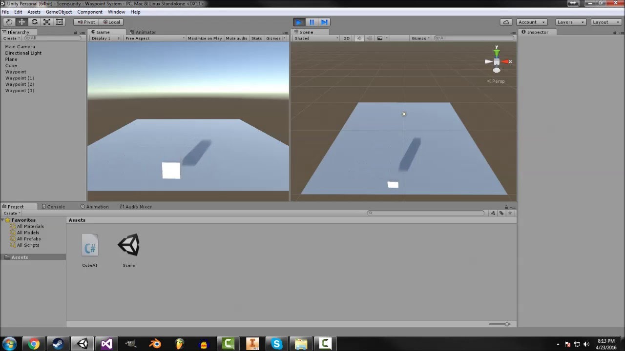 move GameObject through array of position vectors (using waypoints?) - Unity Engine - Unity ...