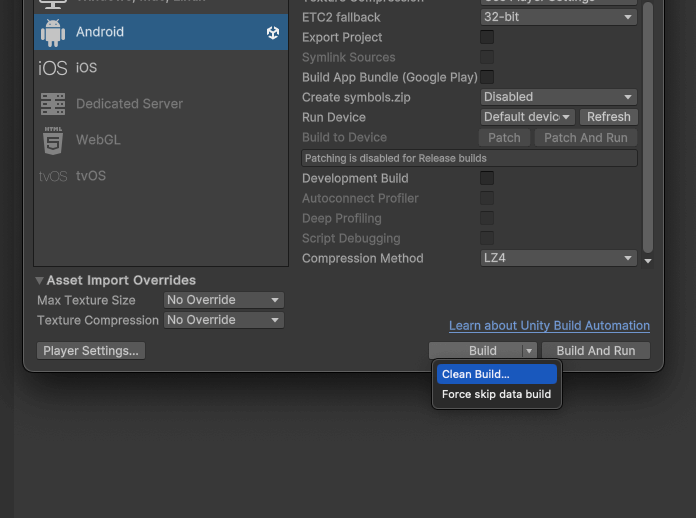 Unity Android Build Fail - Unity Engine - Unity Discussions