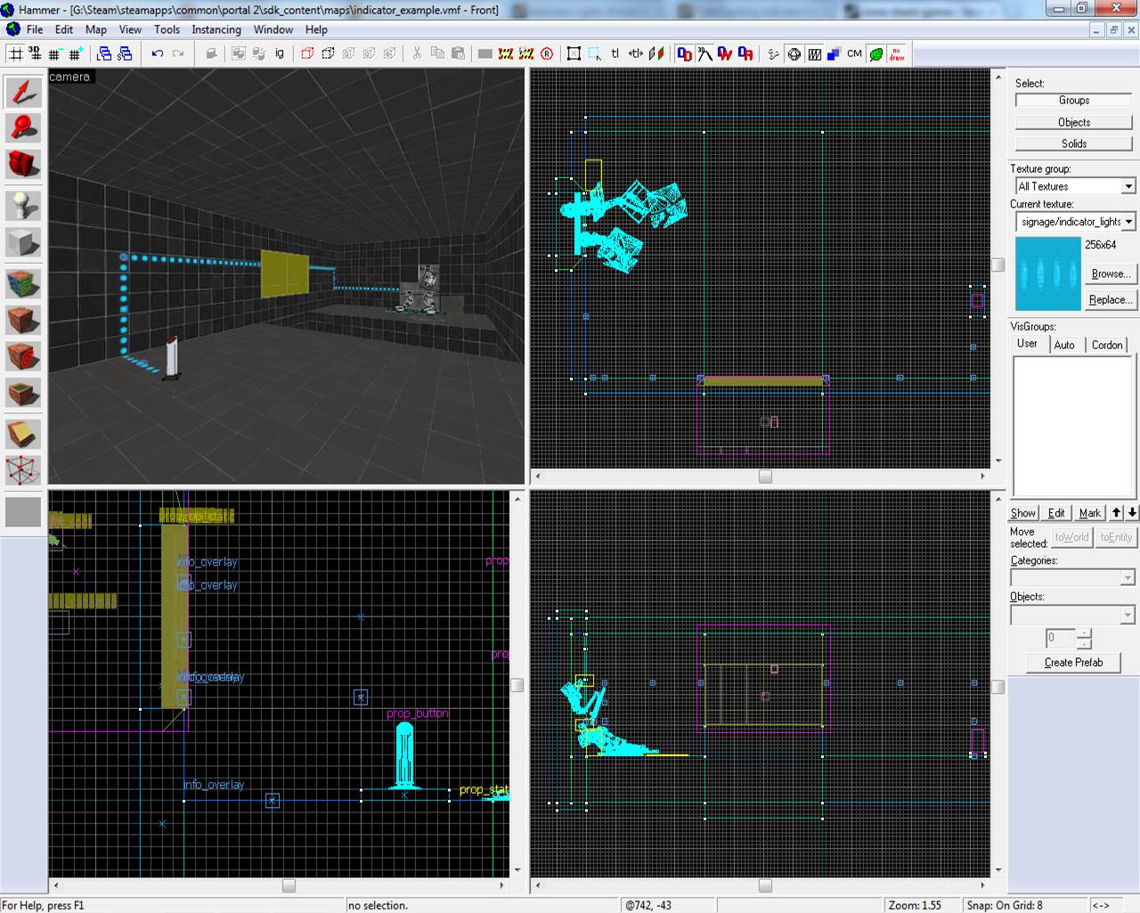 Portal-style Indicator light trail - Unity Engine - Unity Discussions
