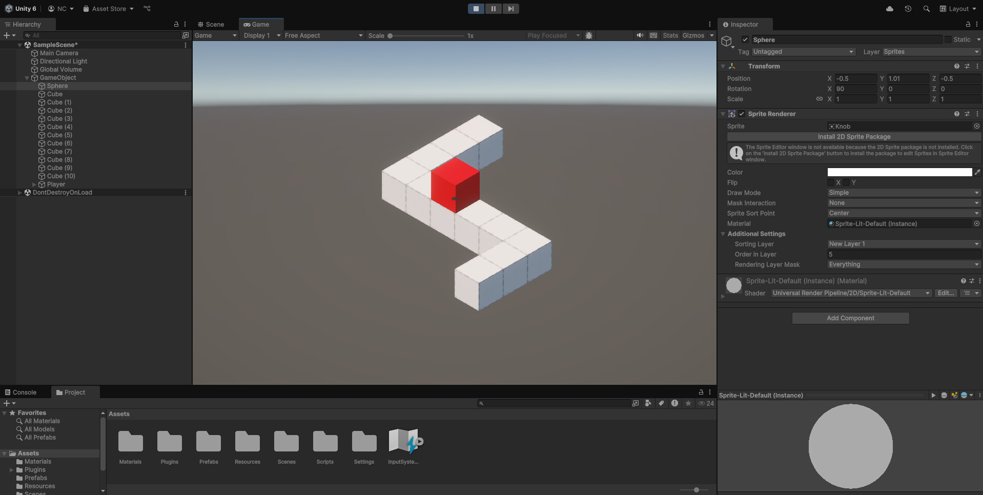 2D Sprite Appearing Through 3D Objects in URP - Unity Engine - Unity Discussions