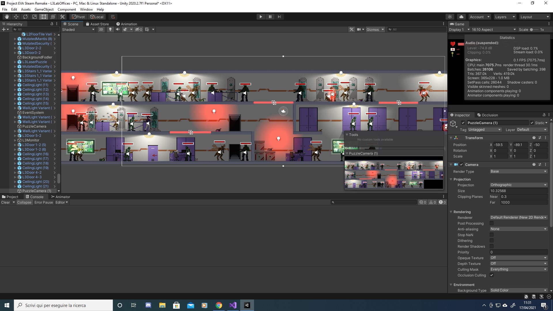 Mini Camera Performance issues - Unity Engine - Unity Discussions
