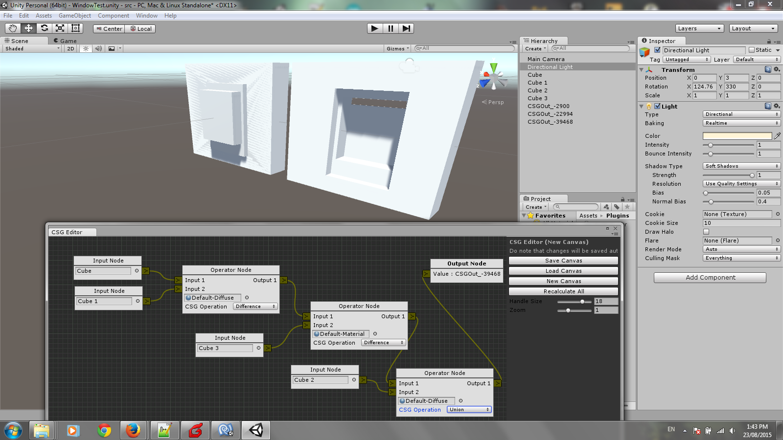 CSG library for C# - Community Showcases - Unity Discussions