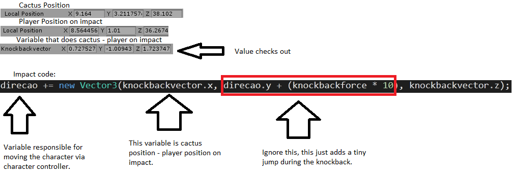 Knockback based on enemy - Unity Engine - Unity Discussions