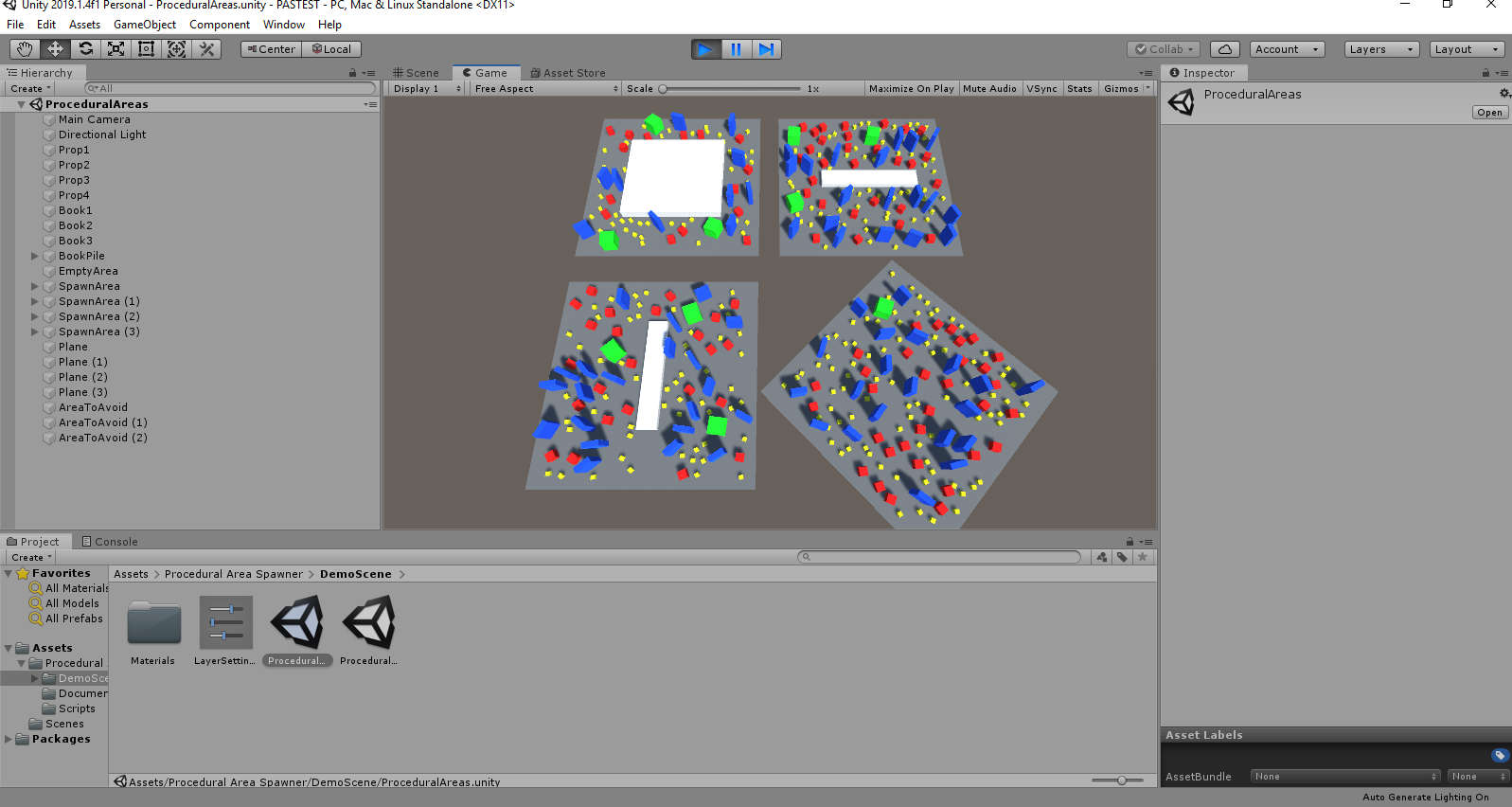 [RELEASED] Procedural Area Spawner - Quick and Easy Procedural Space Filling - Community ...