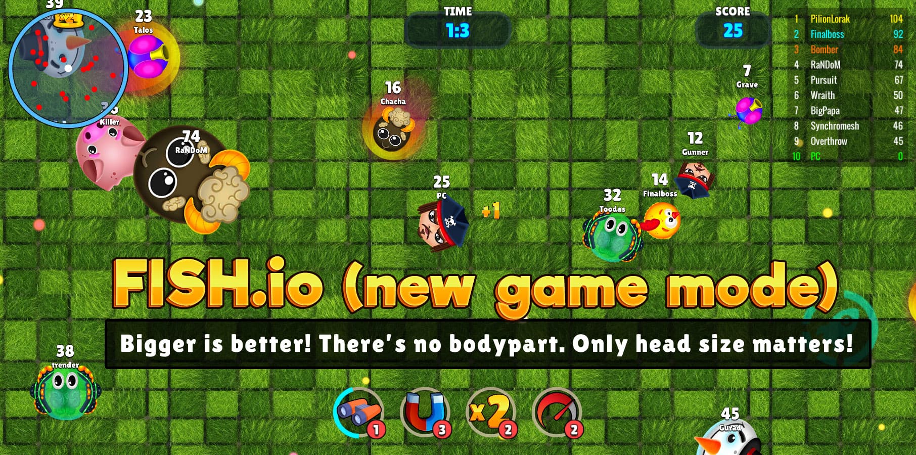 Snake Warz IO (slither, worm) complete game template - Community Showcases - Unity Discussions