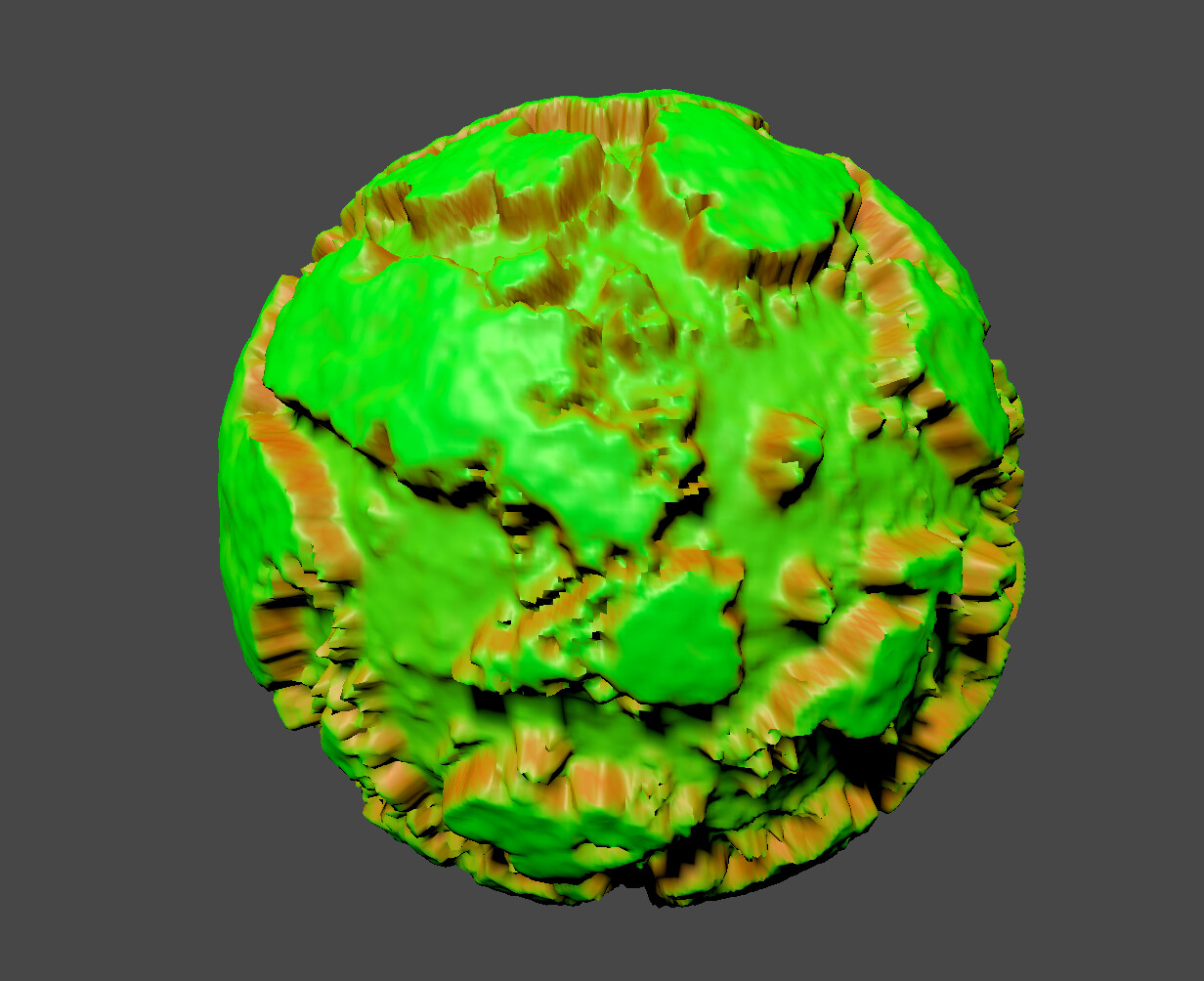 Wrong Shader Graph slope calculation on a spherical planet mesh - Unity Engine - Unity Discussions