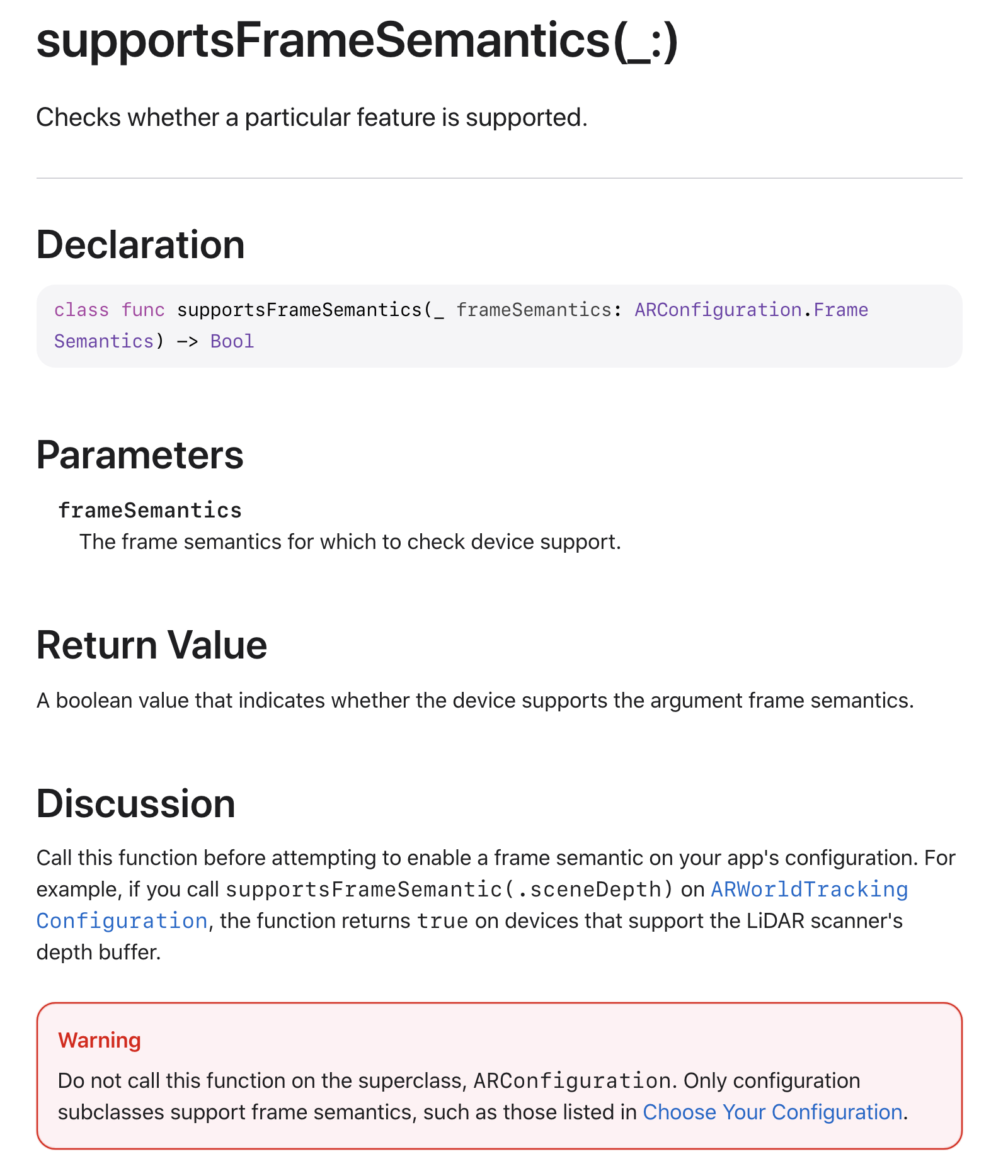 Is it possible to "turn on" getting a depth map (sceneDepth) from LiDAR ...