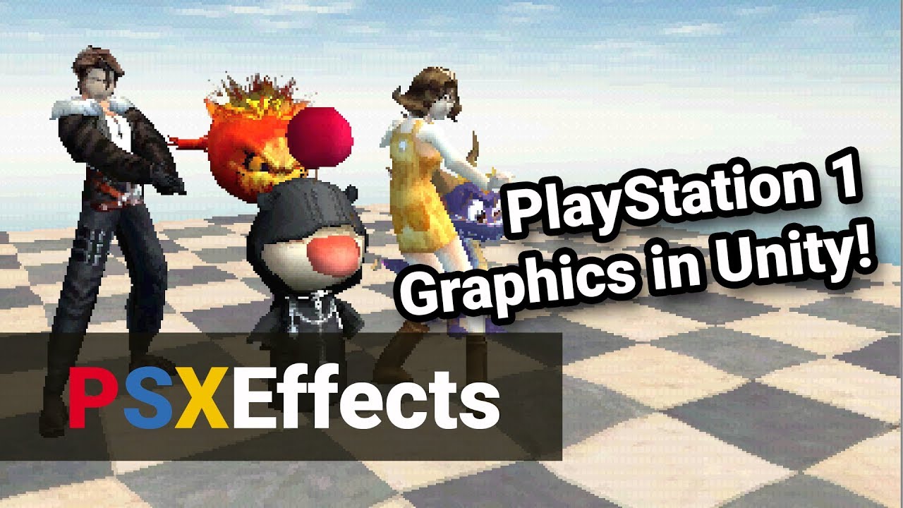 PSXEffects - PlayStation One Graphics in Unity - Community Showcases - Unity Discussions