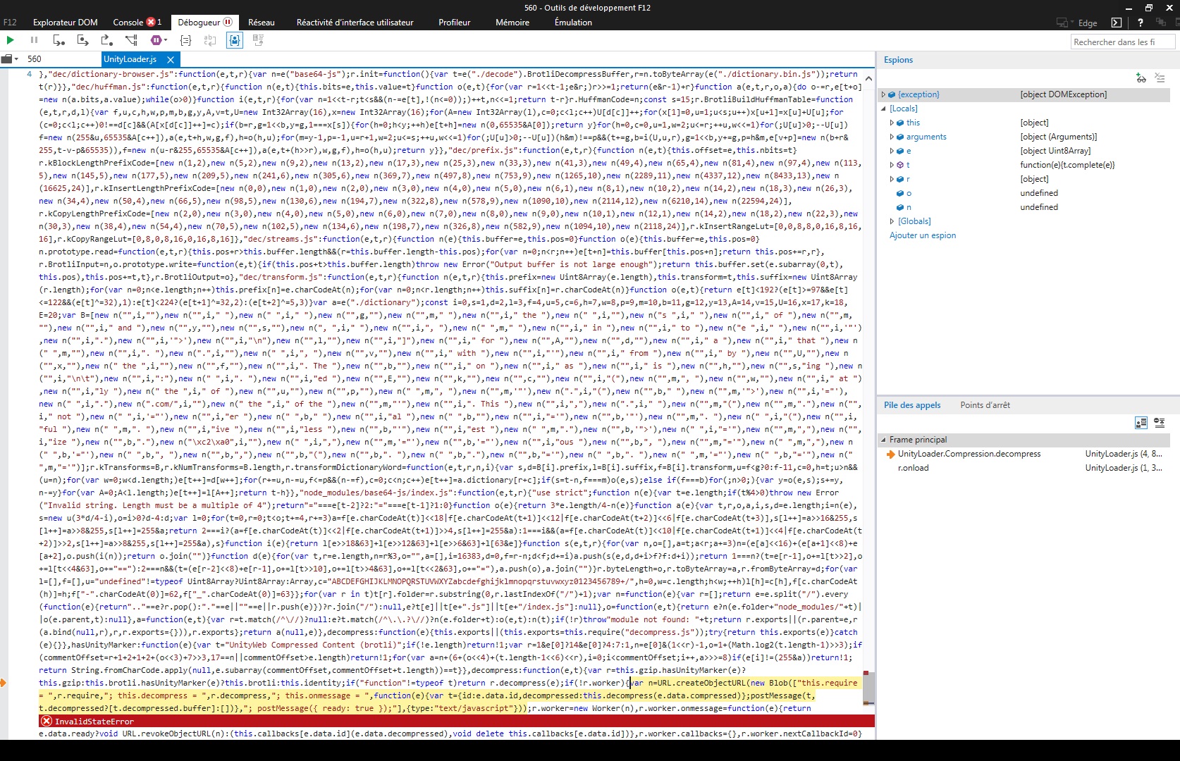 WebGL 5.6 Build doesn't work in IE11? - Unity Engine - Unity Discussions