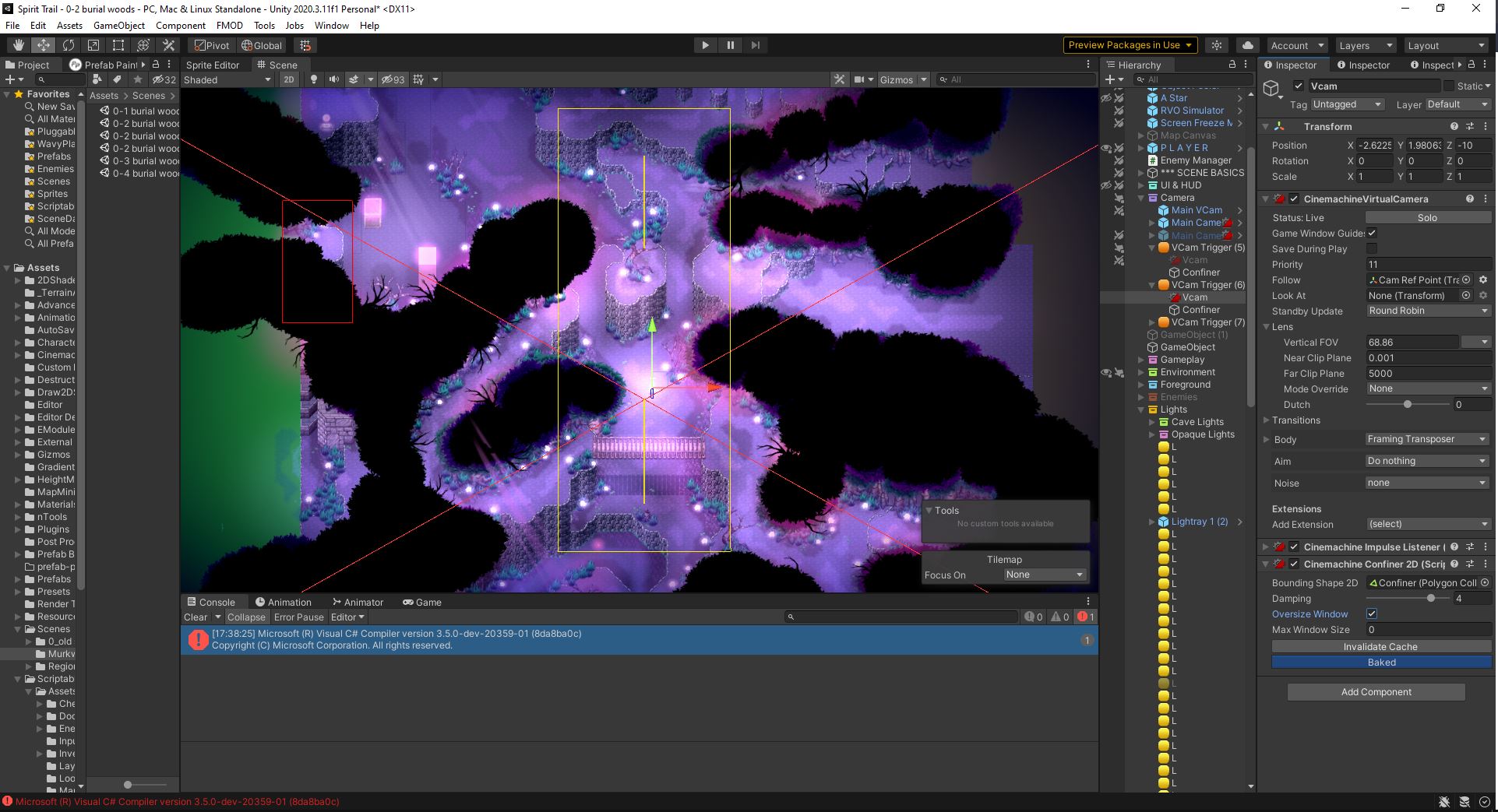 Confiner 2D - strange Series of issues - Unity Engine - Unity Discussions