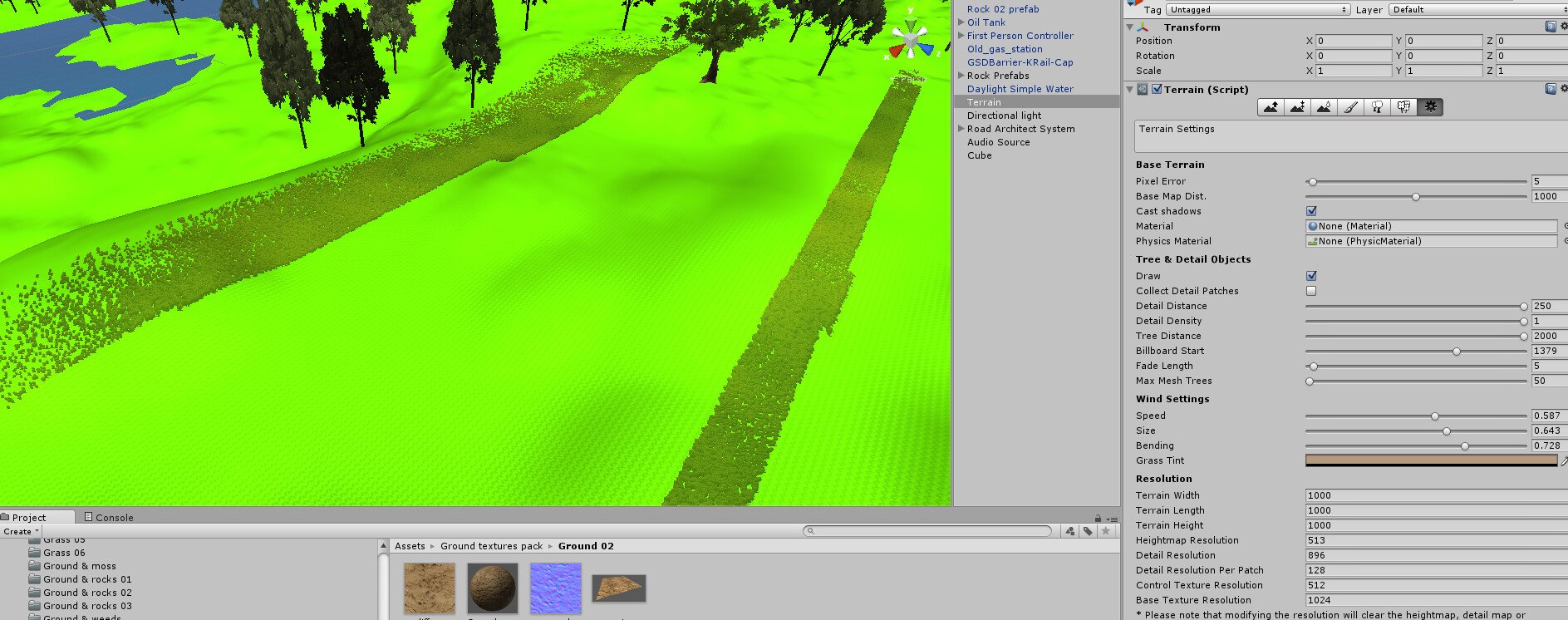 Grass disappearing and regrouping... - Unity Engine - Unity Discussions