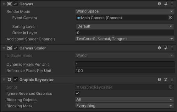 WorldSpace Canvas can be clicked through colliders. - Unity Engine - Unity Discussions