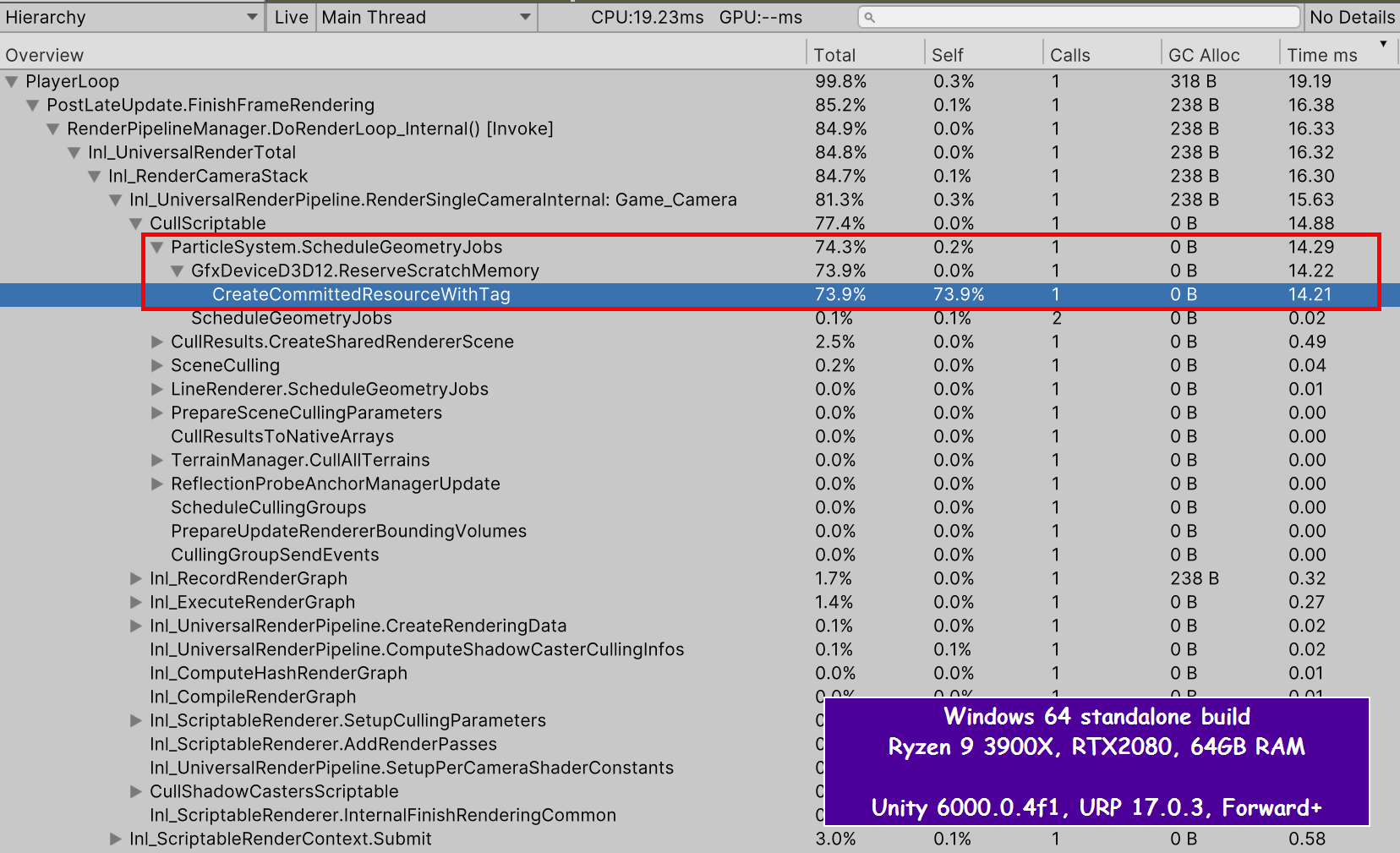 CreateCommittedResourceWithTag performance issue - Unity Engine - Unity Discussions