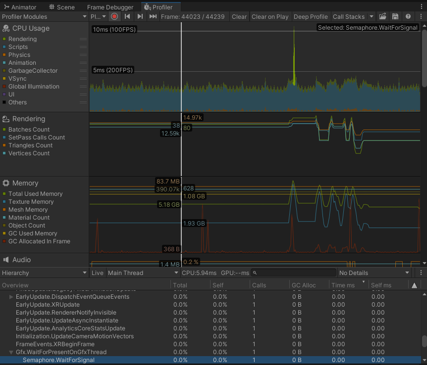 Frame rate drop while changing camera viewport rect over multiple frames - Unity Engine - Unity ...