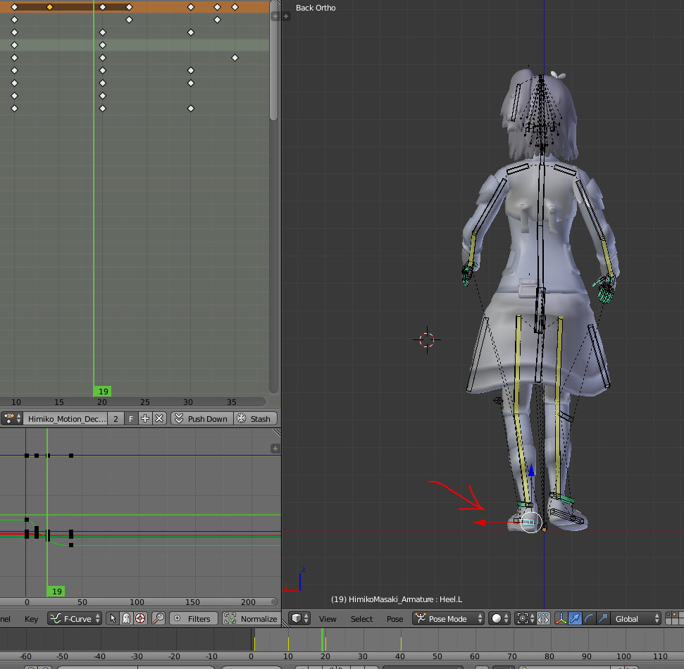 Imported Blender Animation Glitches for a Few Frames; Gone on Reimport - Unity Engine - Unity ...