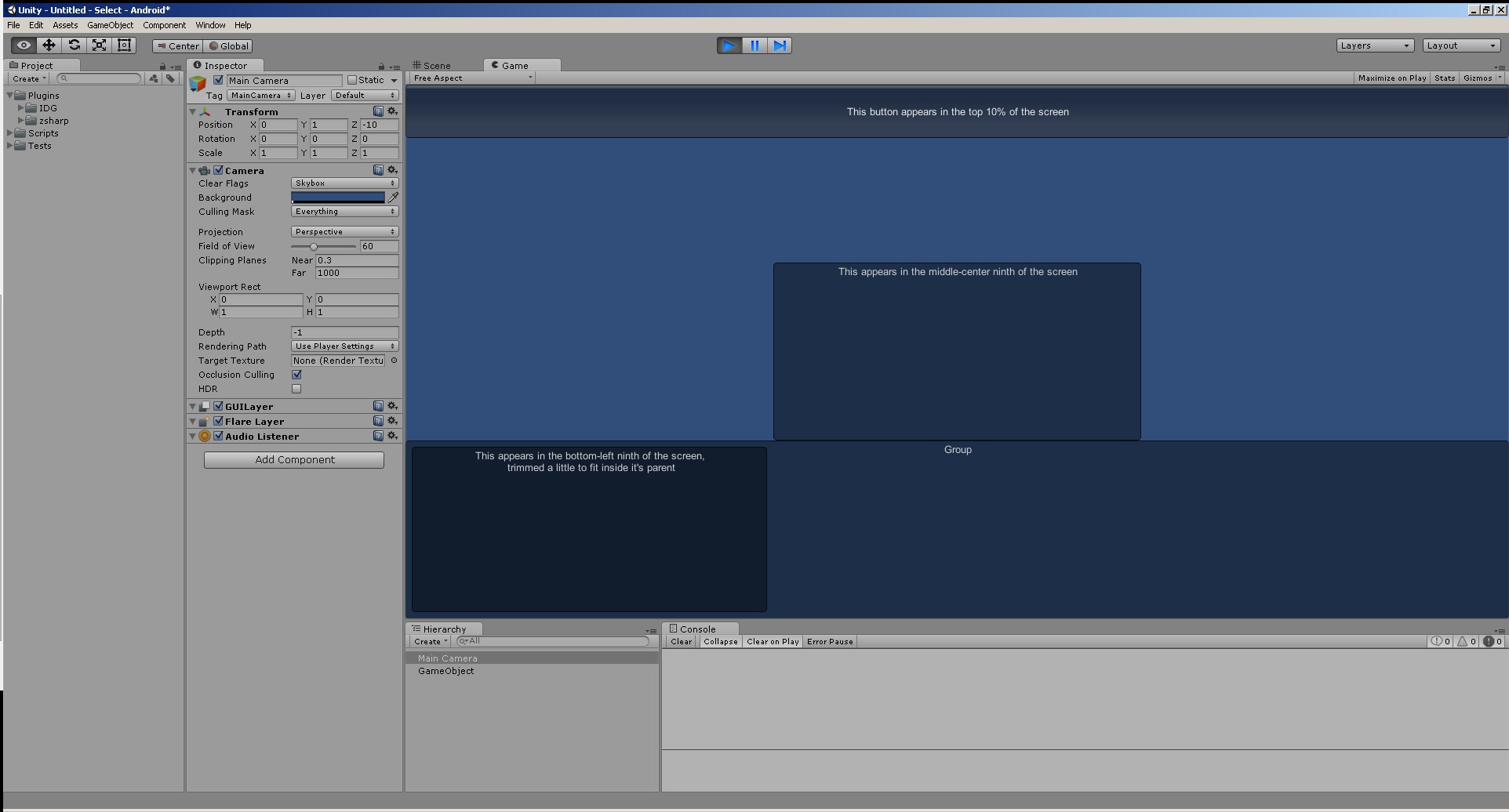 Any chance to have a 'percentage' mode (as opposed to pixels) - Unity Engine - Unity Discussions