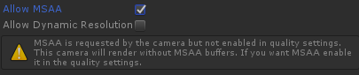 anti-aliasing quality settings - Unity Engine - Unity Discussions